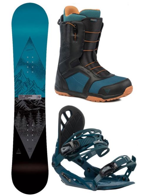 Snowboard komplet Gravity Adventure 19/20 Snowboard e-shop